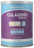 Biosanté: Colágeno Bioplus, Avane Skin e Colágeno Hidrolisado com Verisol
